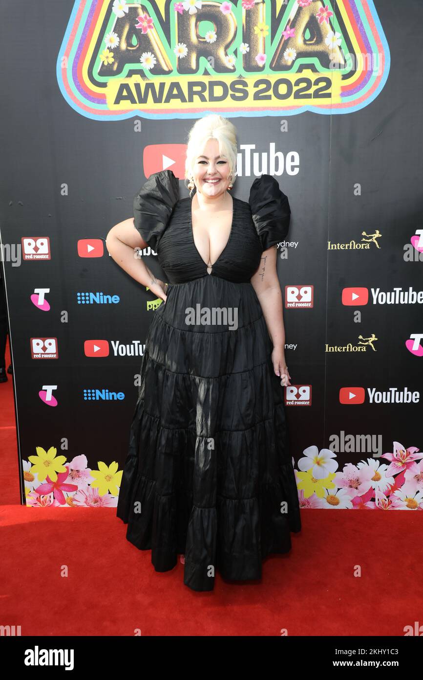Sydney, Australia. 24th November 2022. Bella Taylor-Smith arrives on ...
