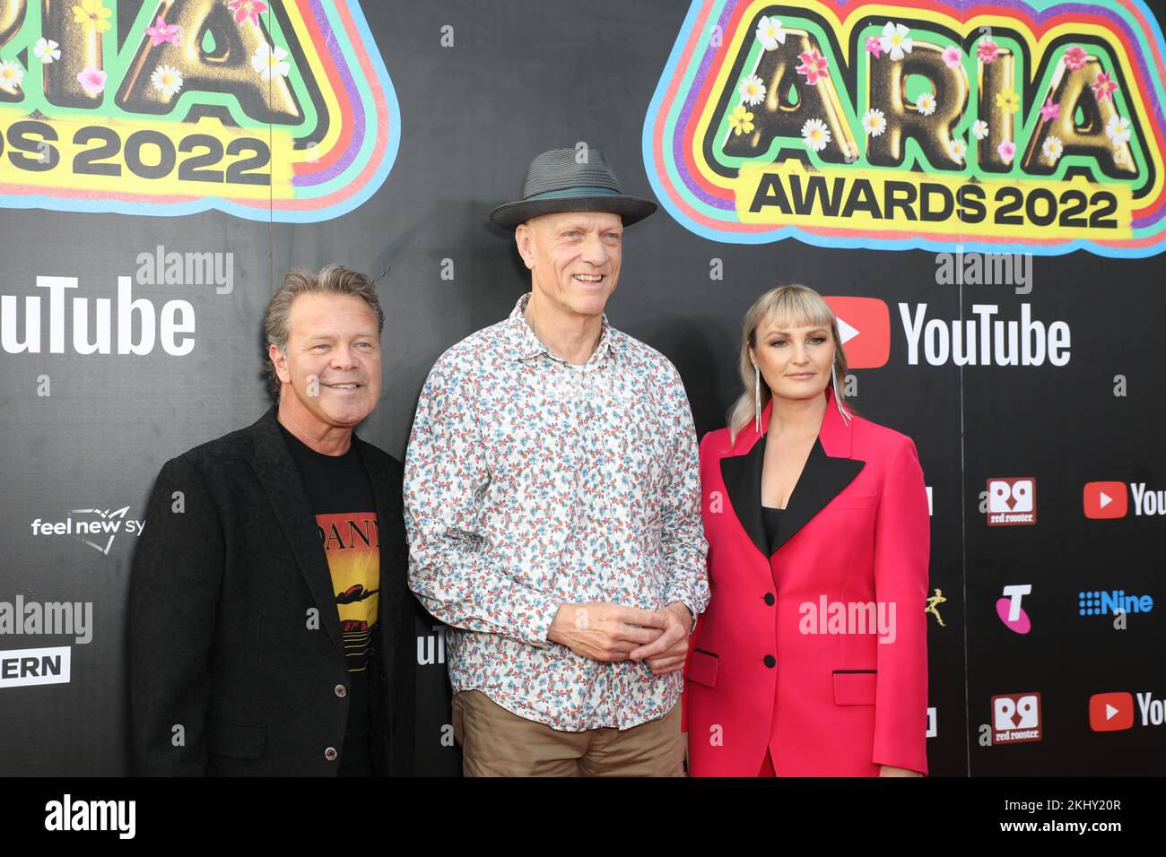 Sydney, Australia. 24th November 2022. Troy Cassar-Daley, Peter Garrett ...