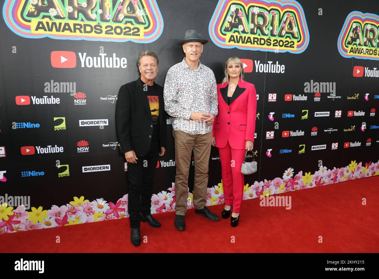 Sydney, Australia. 24th November 2022. Troy Cassar-Daley, Peter Garrett ...