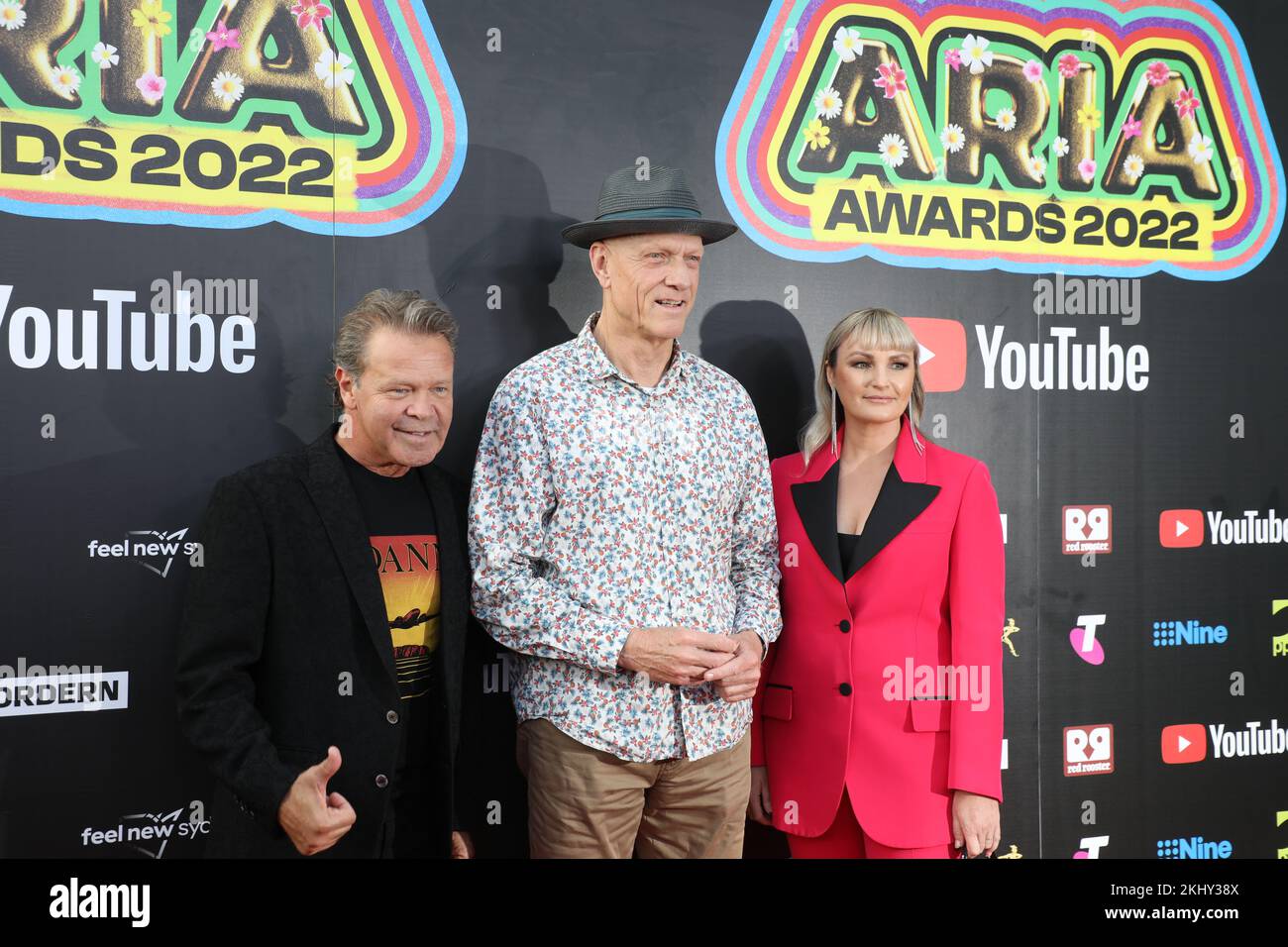 Sydney, Australia. 24th November 2022. Troy Cassar-Daley, Peter Garrett ...