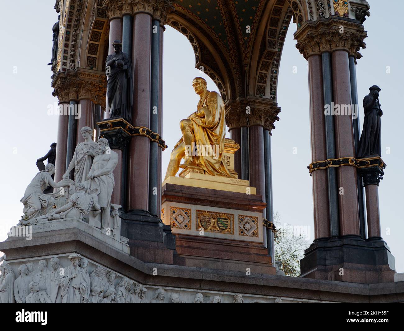 The Albert Memorial in Kensington Gardens, London Stock Photo - Alamy