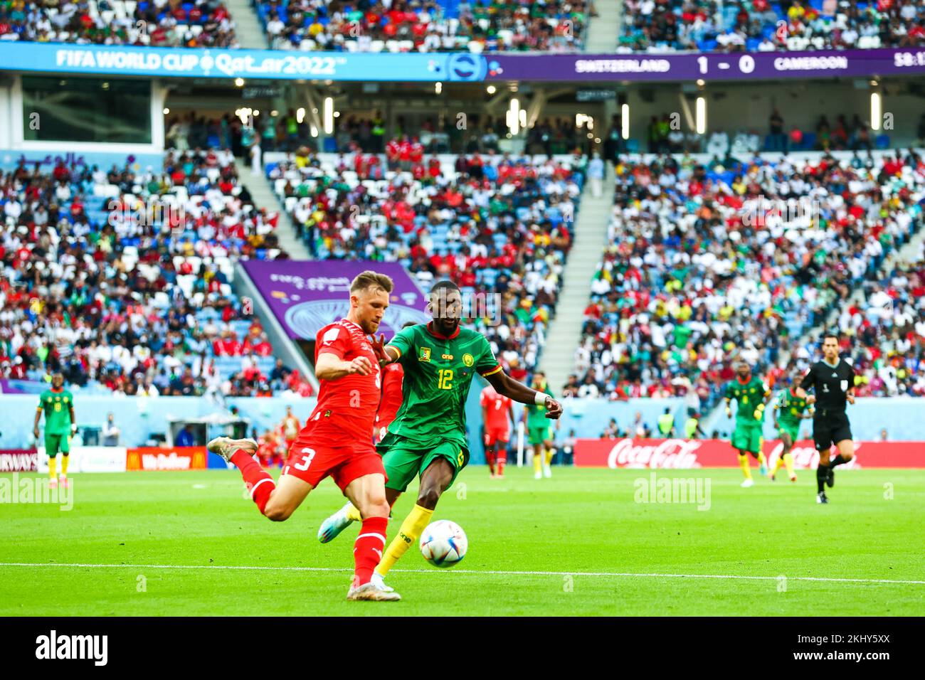 Doha, football, FIFA World Cup 2022, Switzerland. 24th Nov, 2022. vs ...