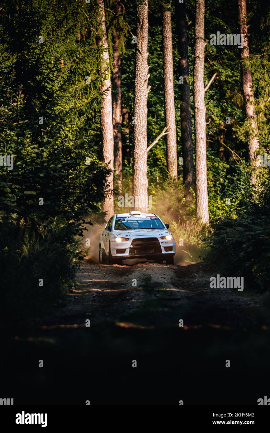 Rally Lithuania Rokiskis 2022 Stock Photo - Alamy