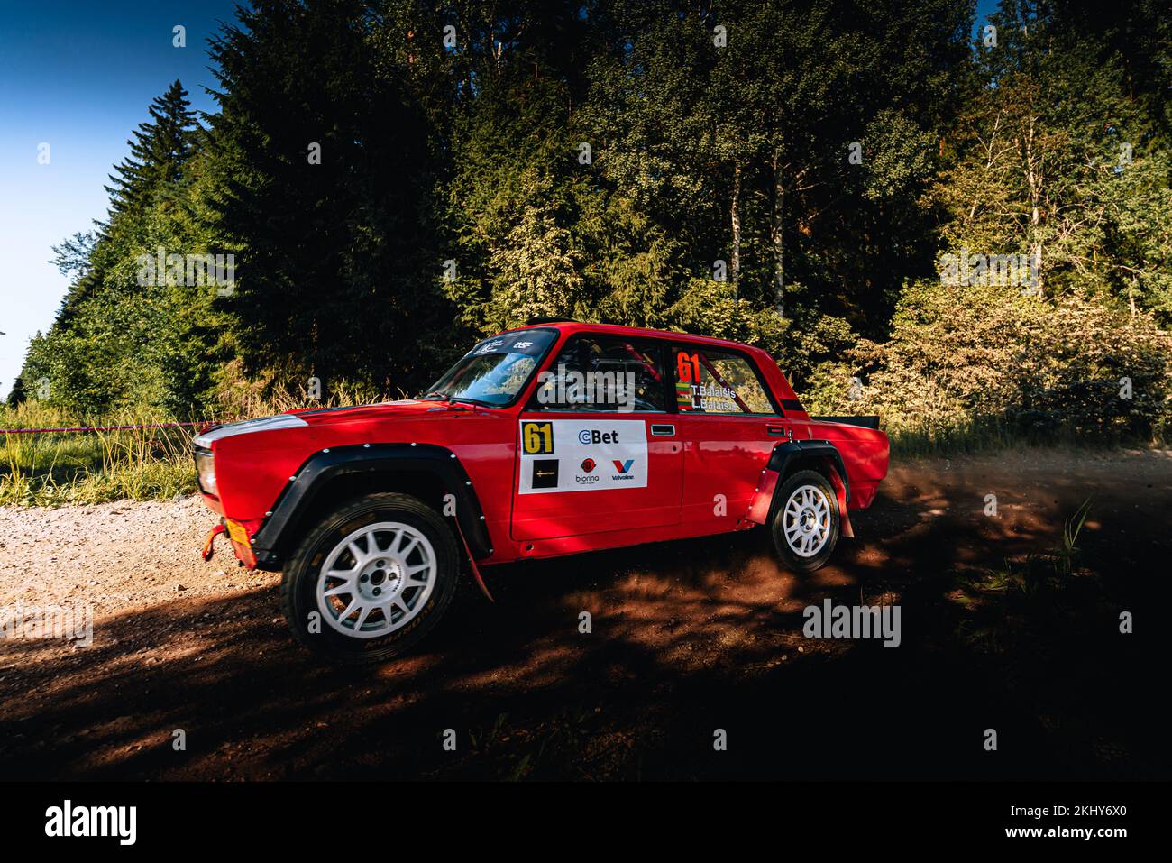 Rally Lithuania Rokiskis 2022 Stock Photo - Alamy