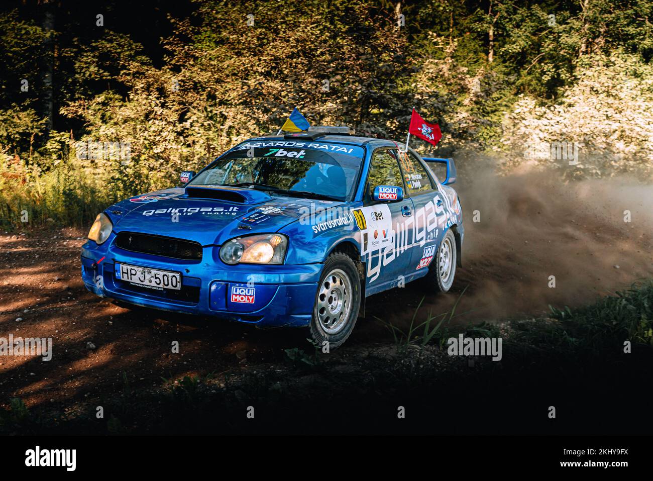 Rally Lithuania Rokiskis 2022 Stock Photo - Alamy