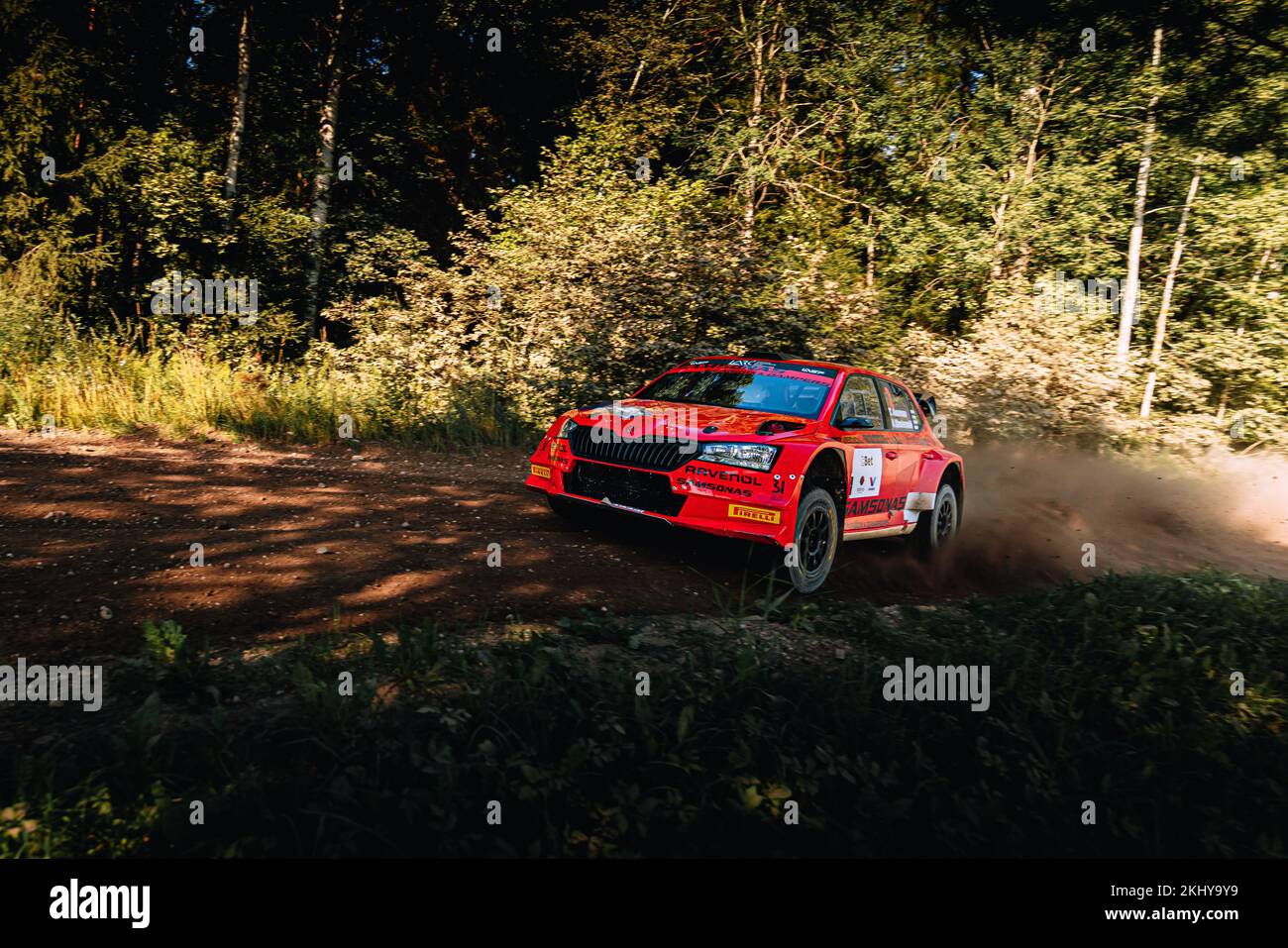 Rally Lithuania Rokiskis 2022 Stock Photo - Alamy