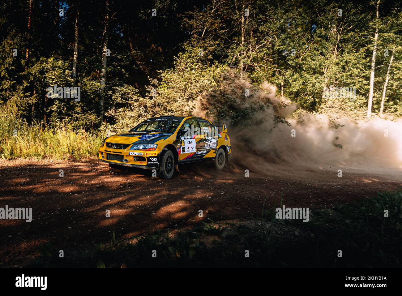 Rally Lithuania Rokiskis 2022 Stock Photo - Alamy