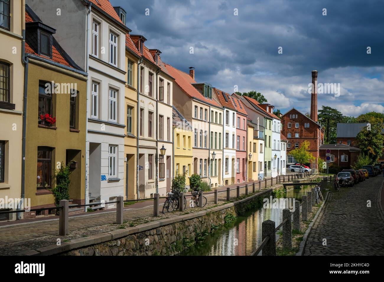 Wismar, Mecklenburg-Vorpommern, Germany - Restored old town of the ...