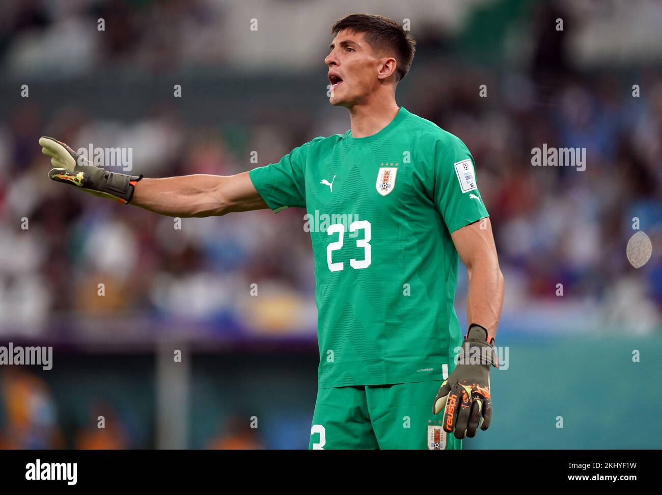Uruguay goalkeeper Sergio Rochet during the FIFA World Cup Group H ...