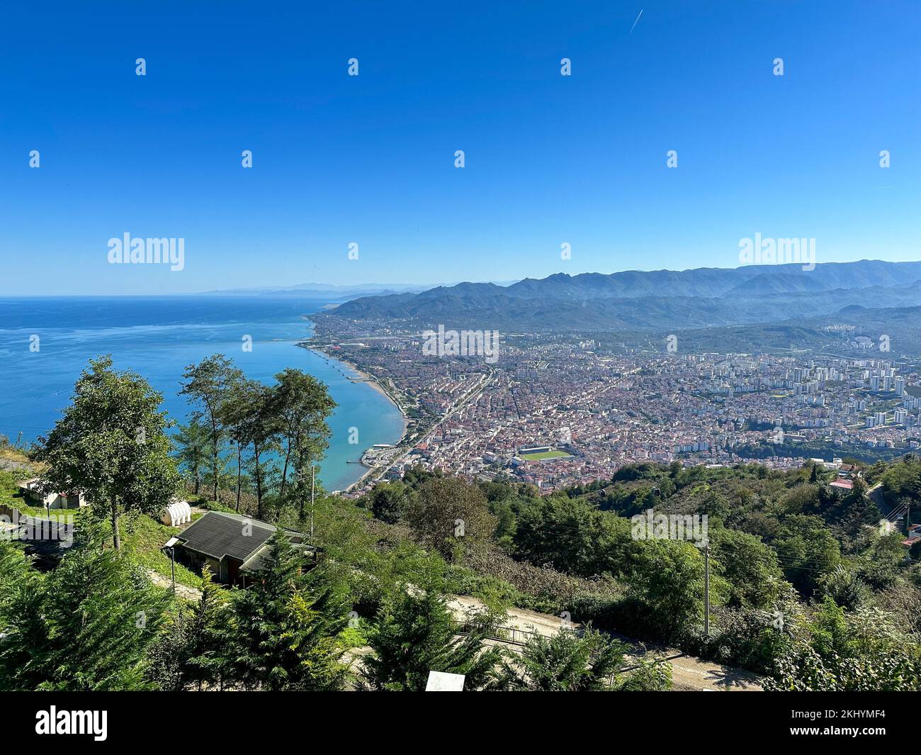 Boztepe view among the greenery. Ordu, Turkey Stock Photo - Alamy