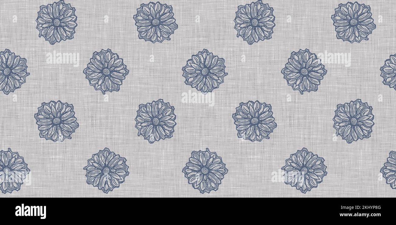 Farmhouse blue butterfly seamless border. Rustic French wildlife for ...