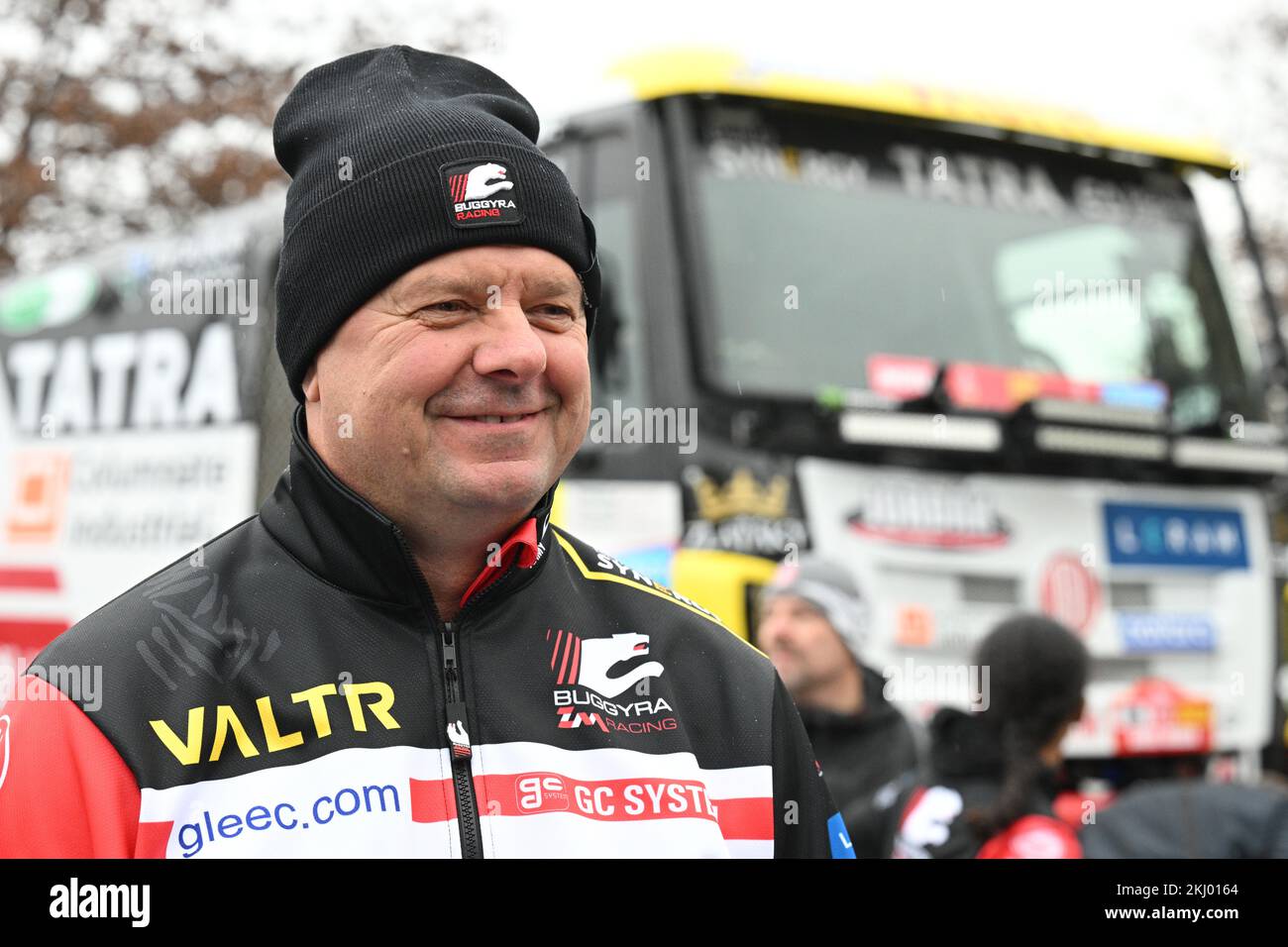 Prague, Czech Republic. 24th Nov, 2022. Jaroslav Valtr Senior poses ...