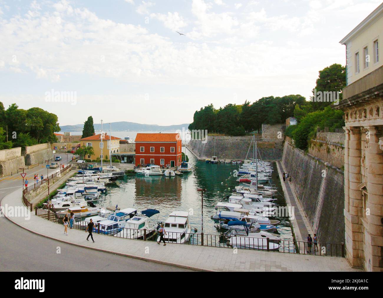 Zadar, Mainland gate/view of the small harbour. (CTK Photo/Jan ...