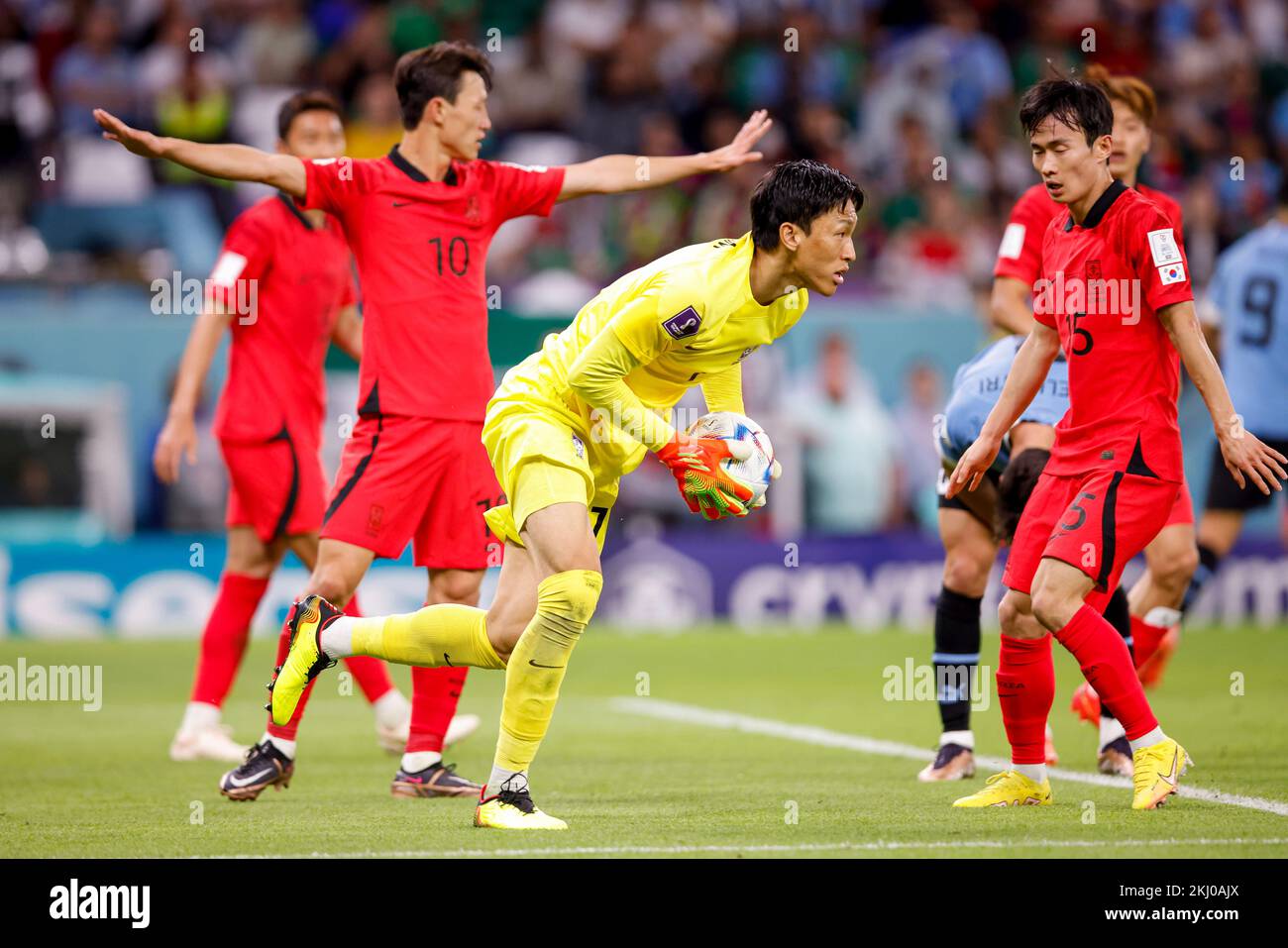 Doha, Qatar. 24th Nov, 2022. KIM Seunggyu of South Korea during a match ...