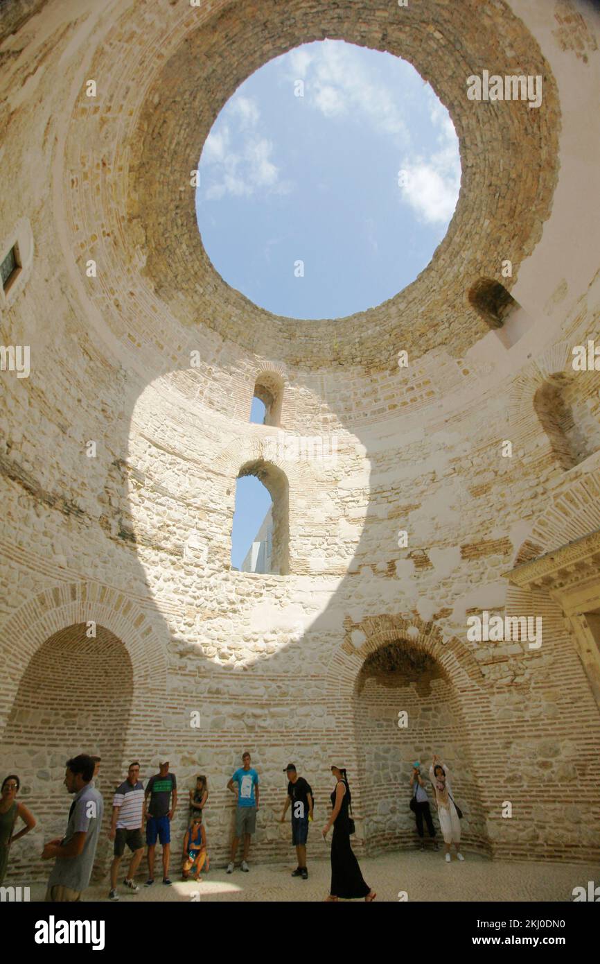 Part of the Diocletian's Palace in Split. (CTK Photo/Jan Rychetsky ...