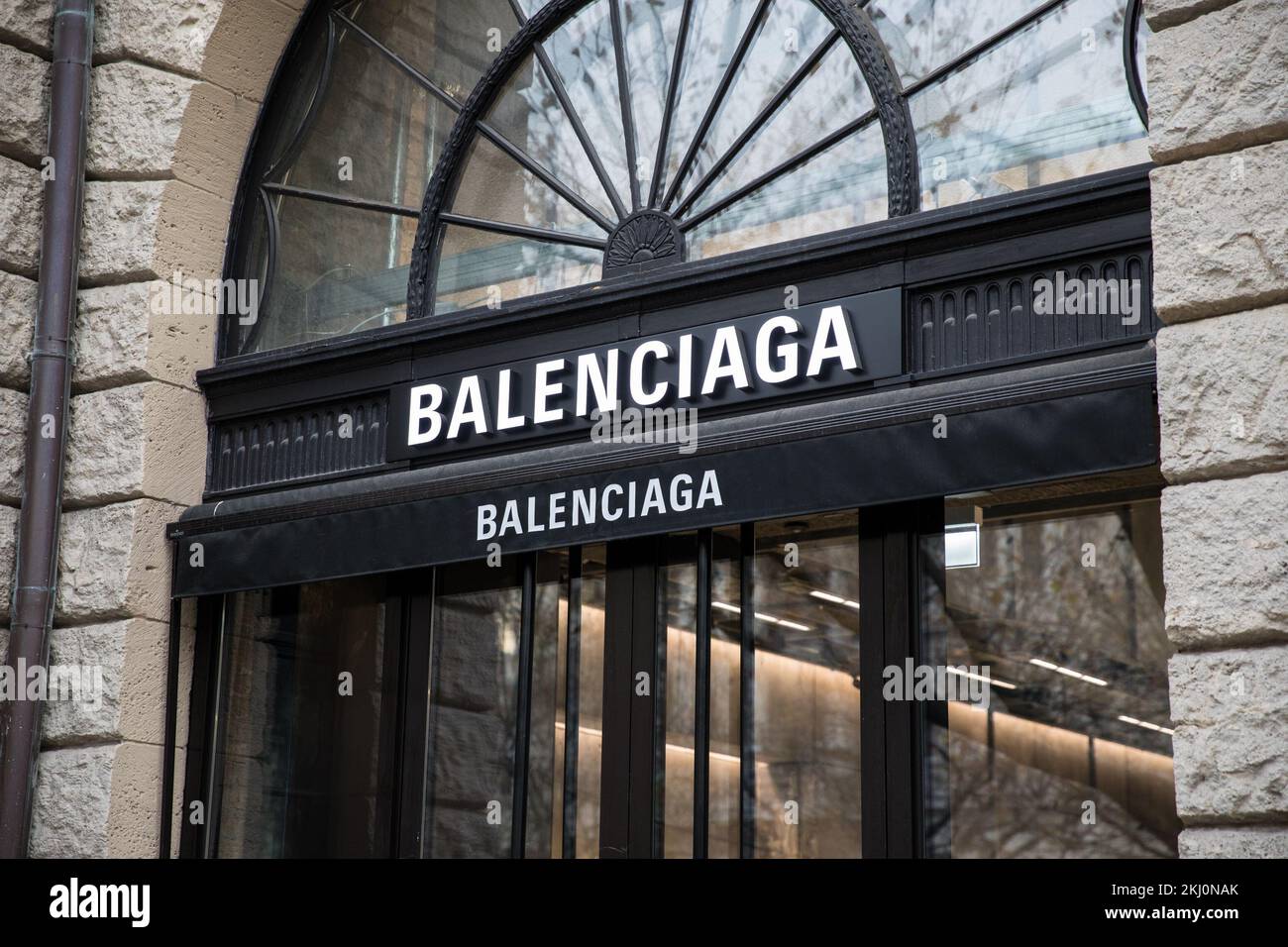 November 24, 2022, Berlin, Germany: Storefront of a Balenciaga store in ...