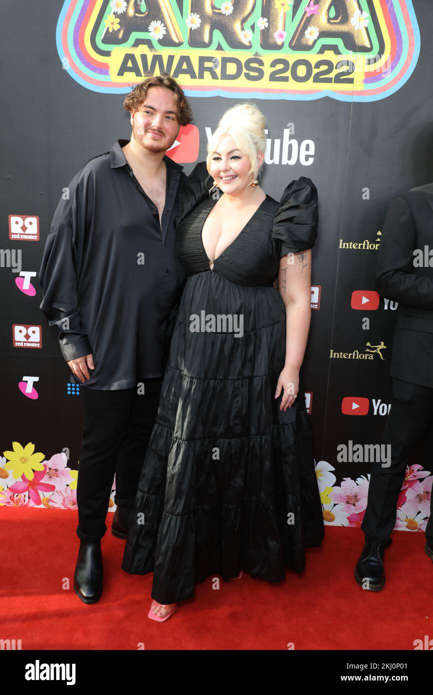 Sydney, Australia. 24th November 2022. Bella Taylor-Smith arrives on the red carpet for the 2022 ...