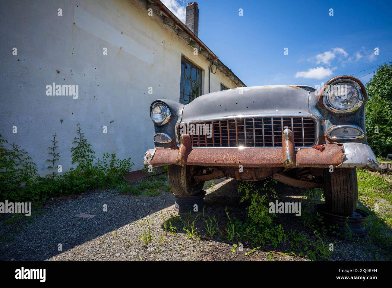 Old school car hi-res stock photography and images - Alamy
