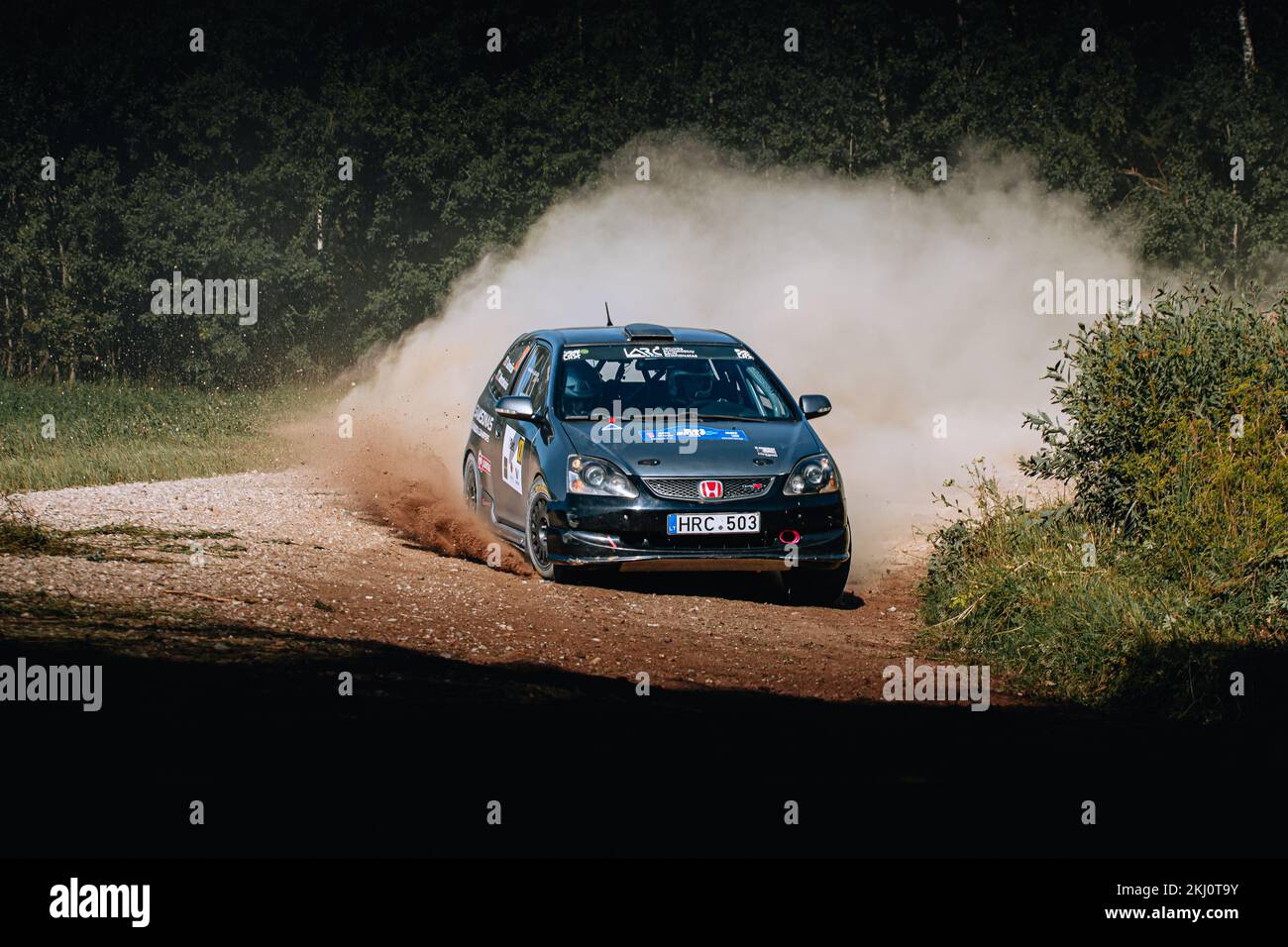 Rally Lithuania Rokiskis 2022 Stock Photo - Alamy