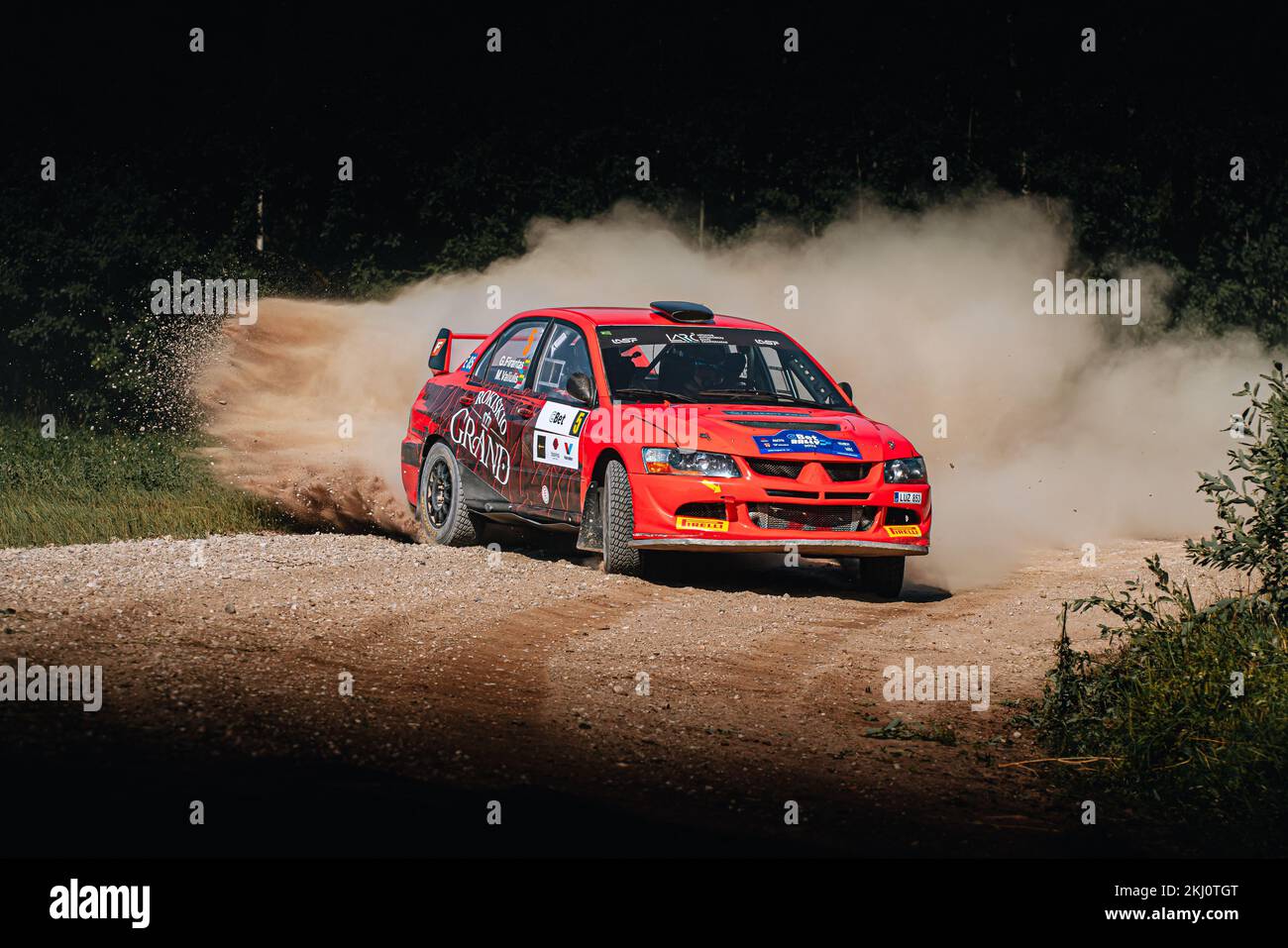 Rally Lithuania Rokiskis 2022 Stock Photo - Alamy