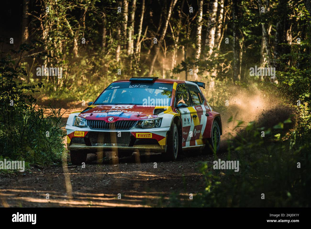 Rally Lithuania Rokiskis 2022 Stock Photo - Alamy