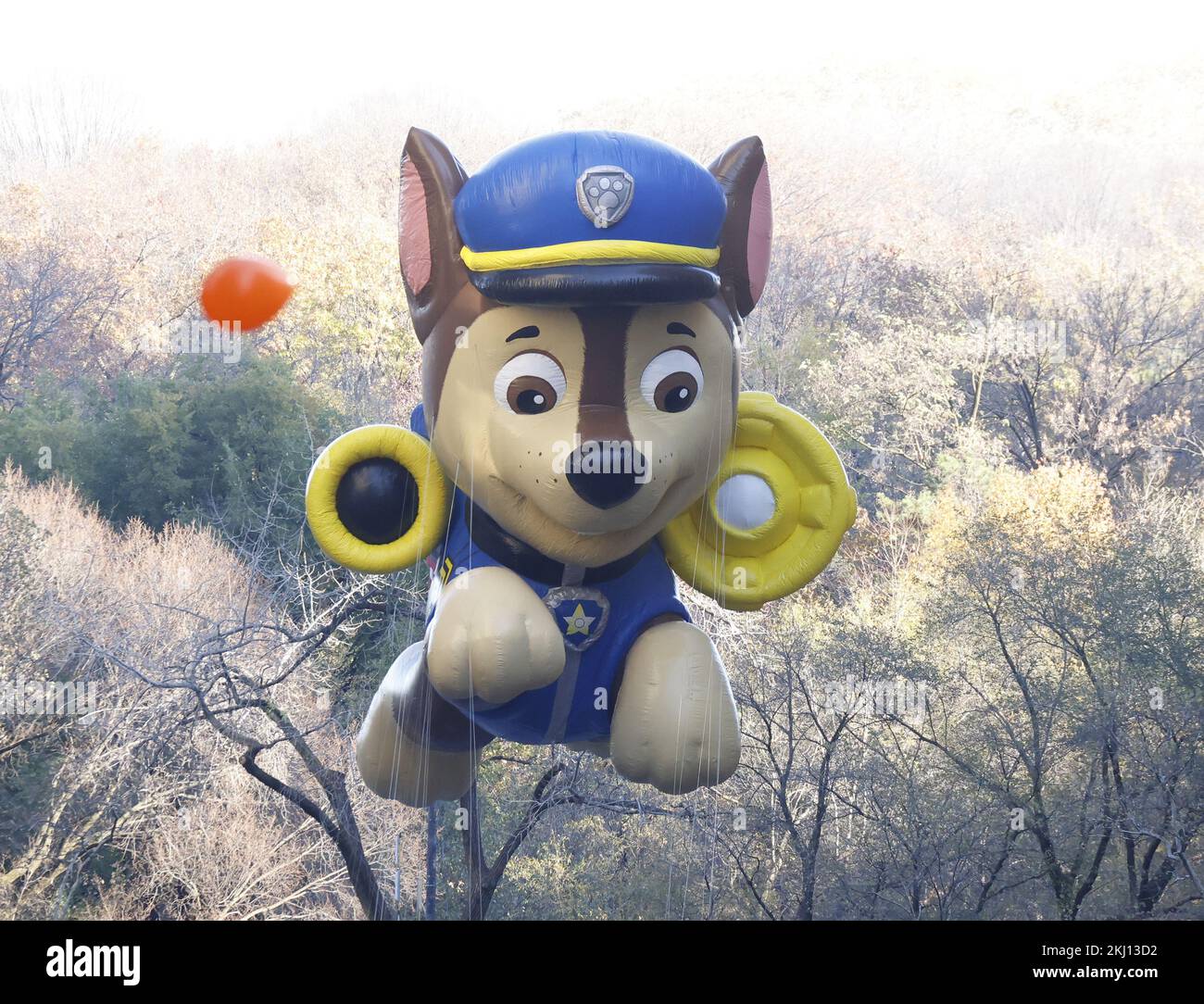 New York, United States. 24th Nov, 2022. PAW Patrols's Chase balloon ...