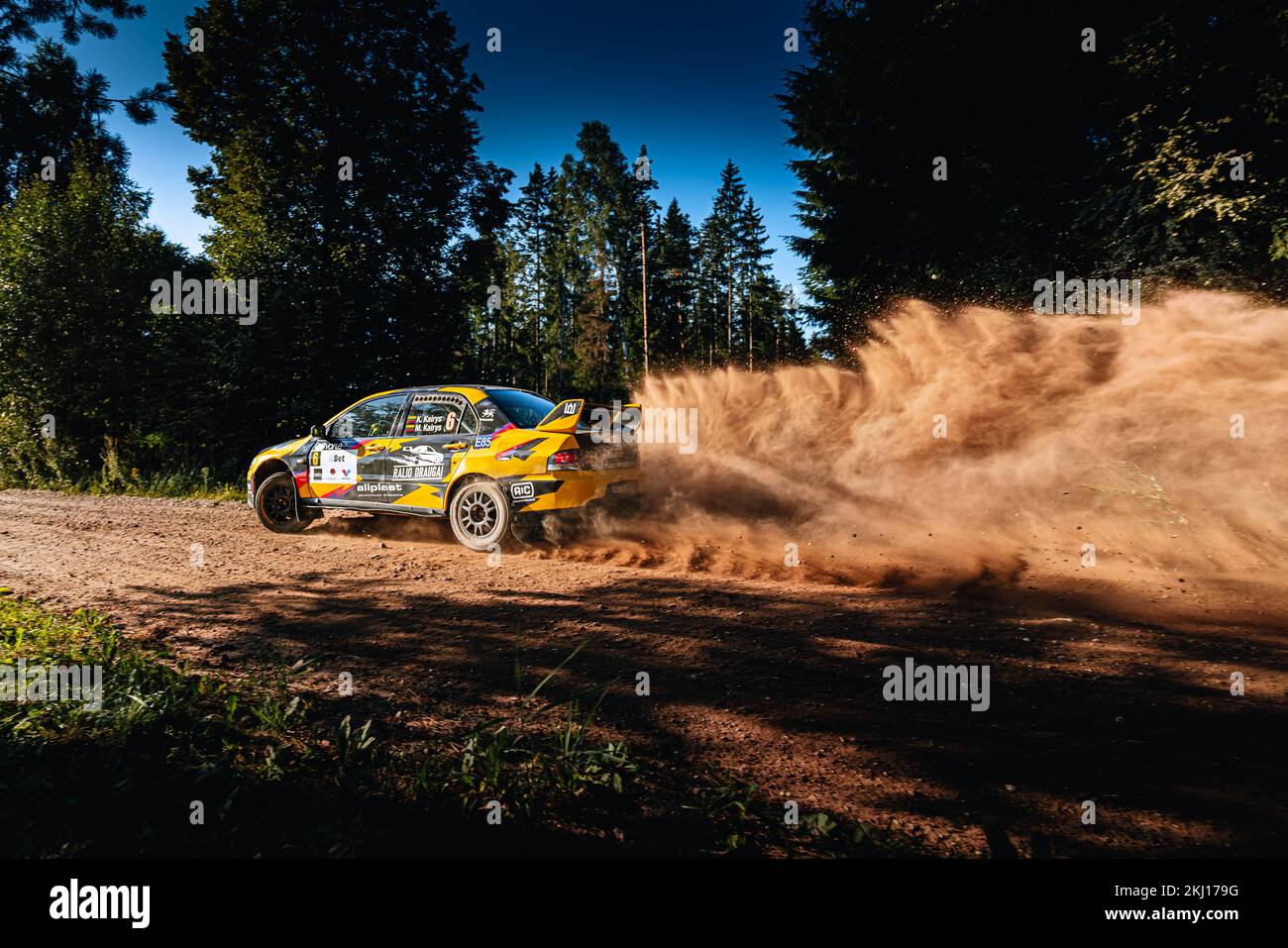 Rally Lithuania Rokiskis 2022 Stock Photo - Alamy