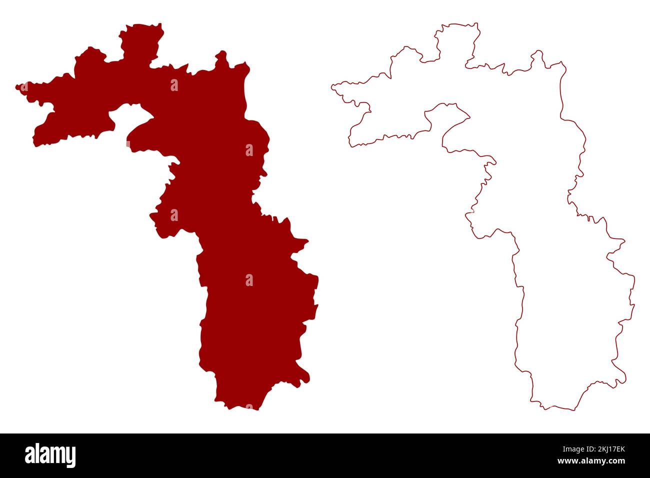 Malvern map Stock Vector Images - Alamy
