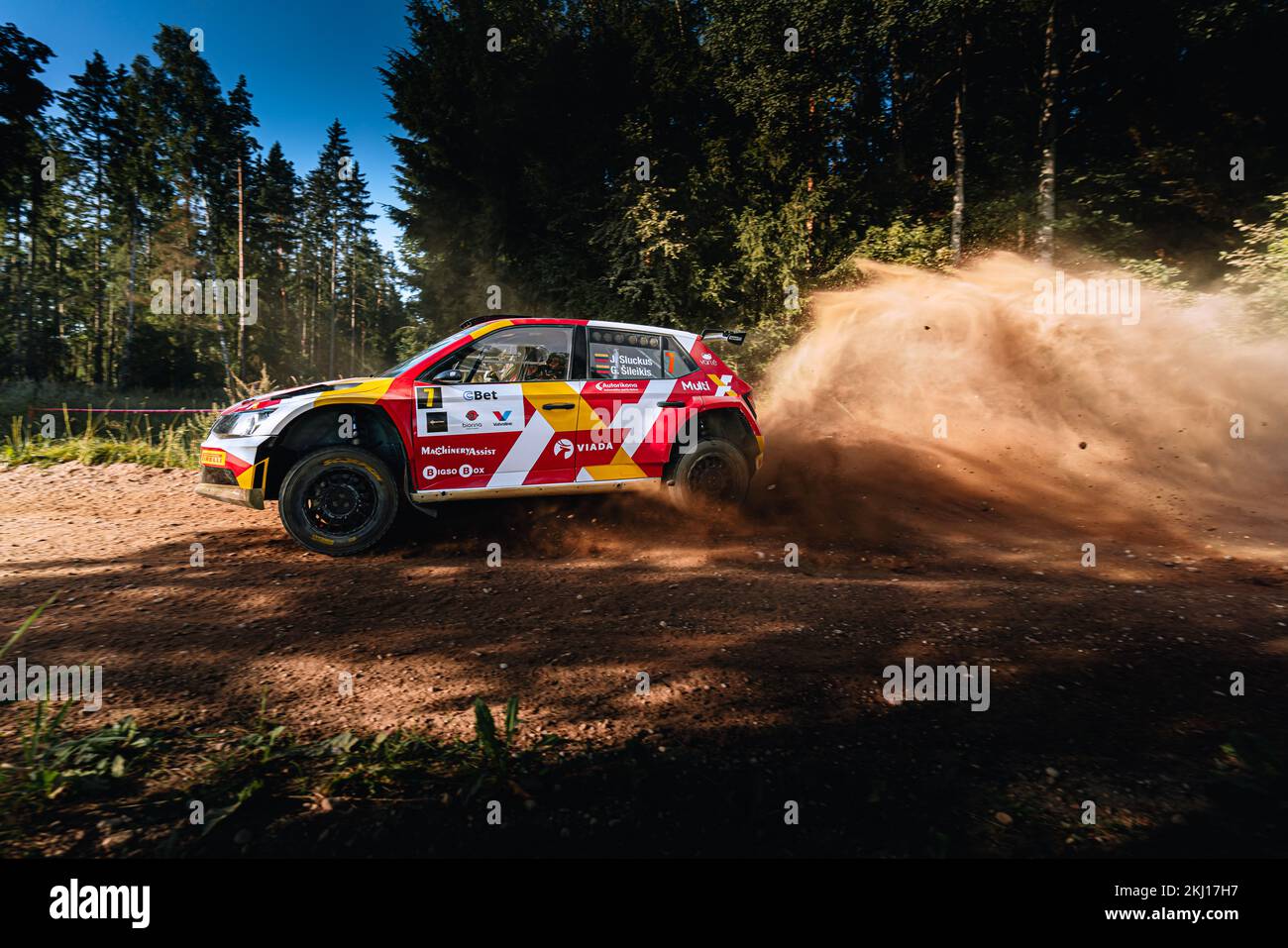 Rally Lithuania Rokiskis 2022 Stock Photo - Alamy