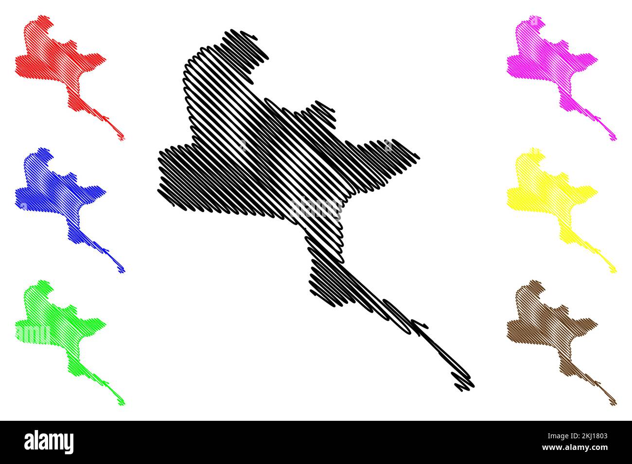 Terihi island (France, French Republic, Pacific Ocean, Marquesas ...