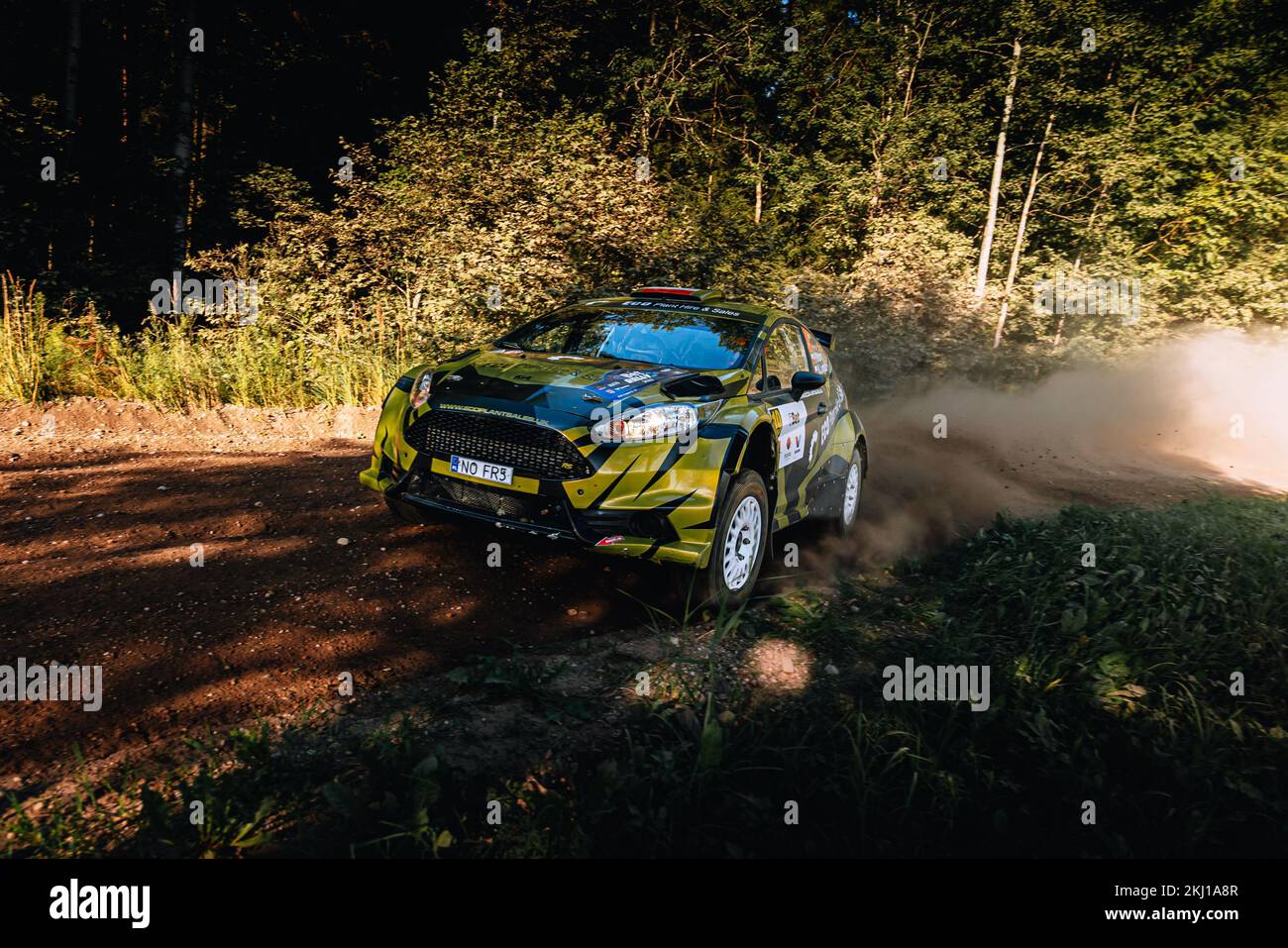 Rally Lithuania Rokiskis 2022 Stock Photo - Alamy