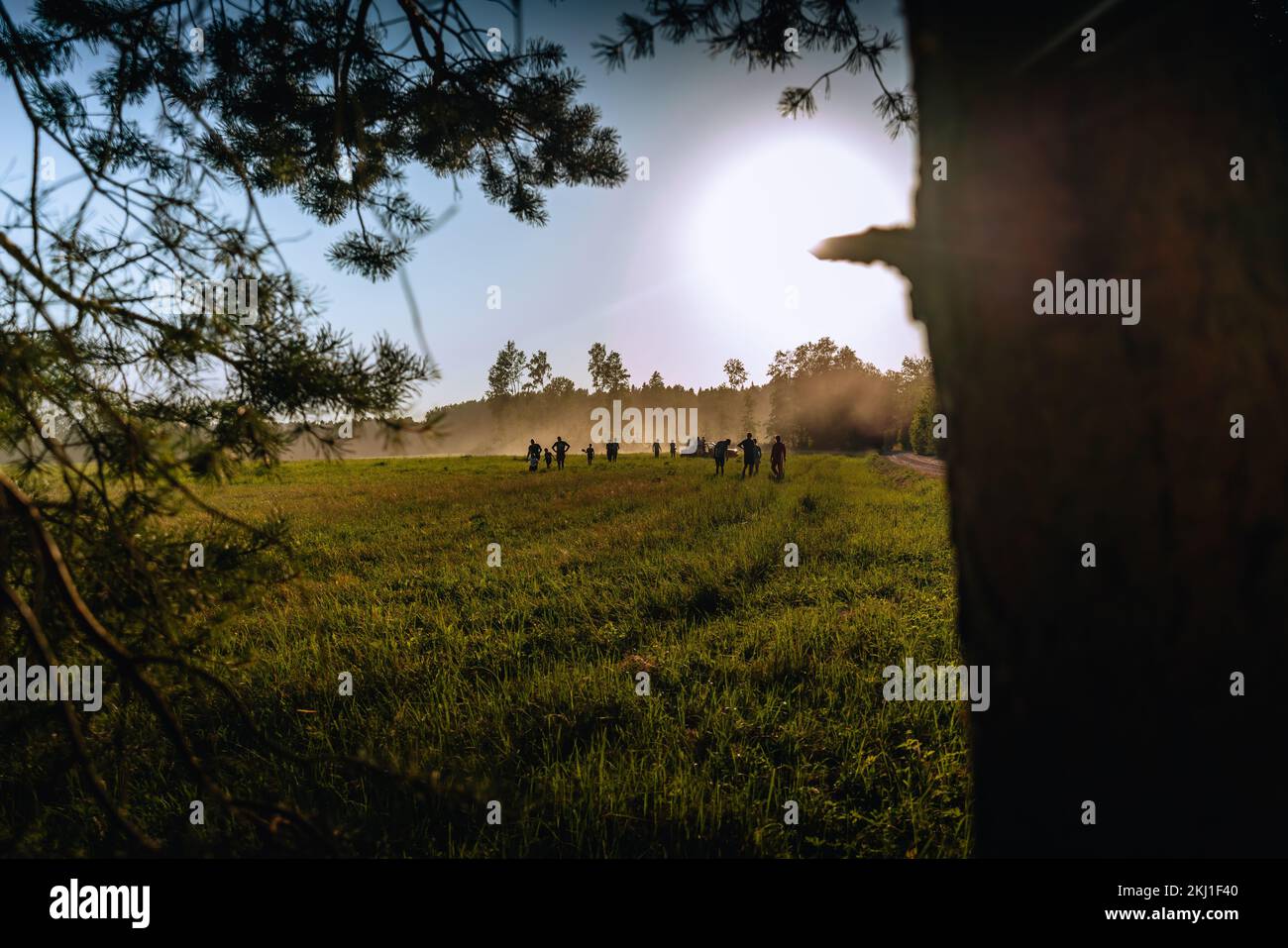 Rally Lithuania Rokiskis 2022 Stock Photo - Alamy