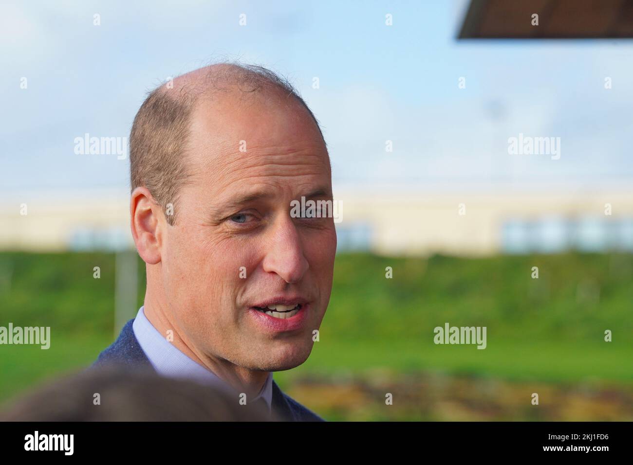 The Duke of Cornwall during his first official visit to Cornwall since ...