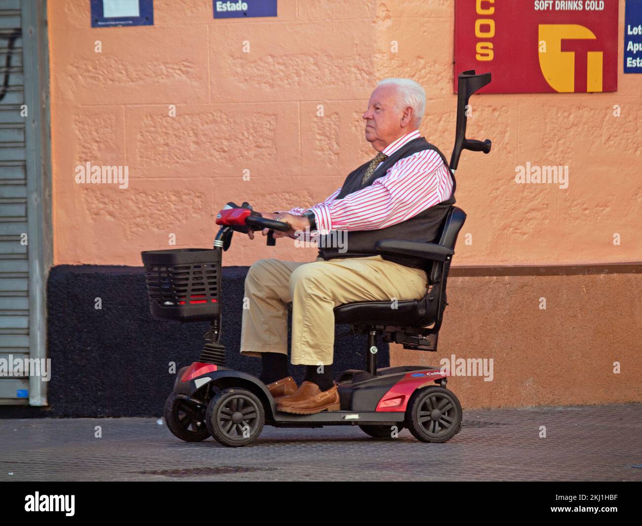 Disabled man dressed in smart hi-res stock photography and images - Alamy