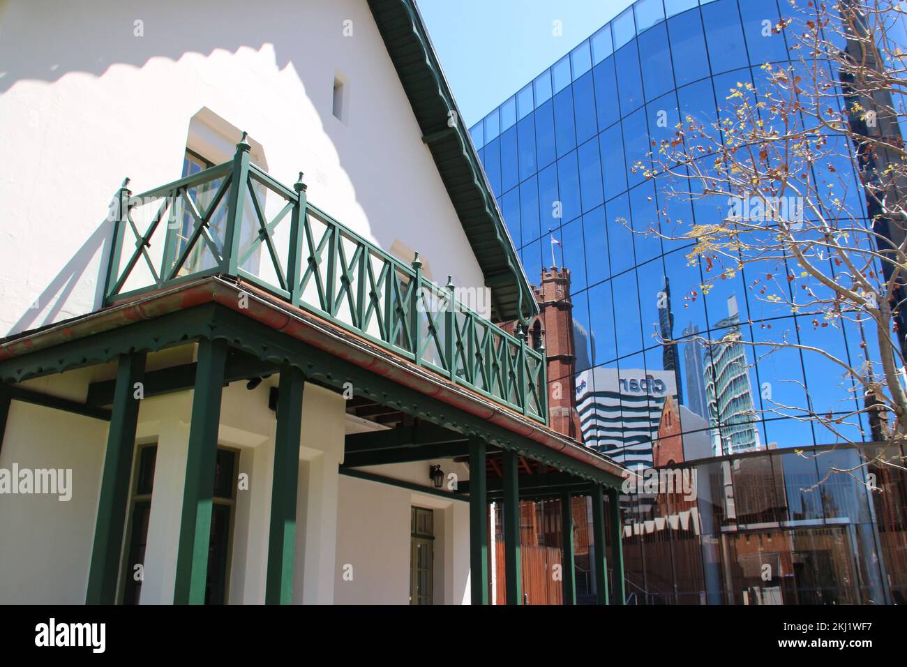 old cottage (deanery) in perth in australia Stock Photo - Alamy