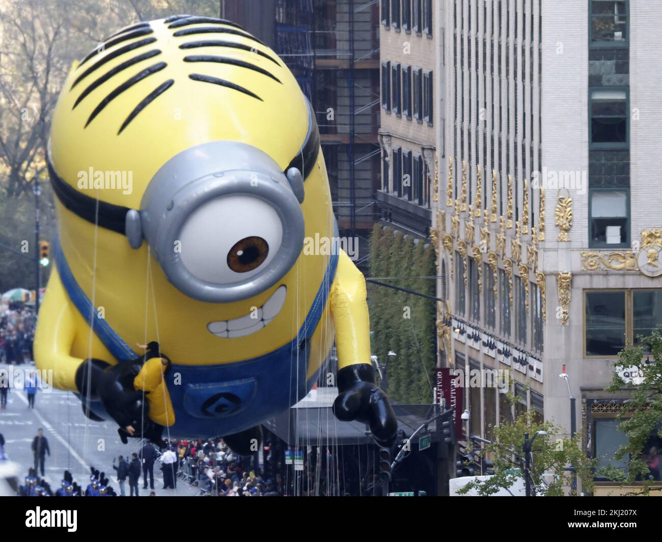 New York United States 24th Nov 2022 The Stuart The Minion Balloon