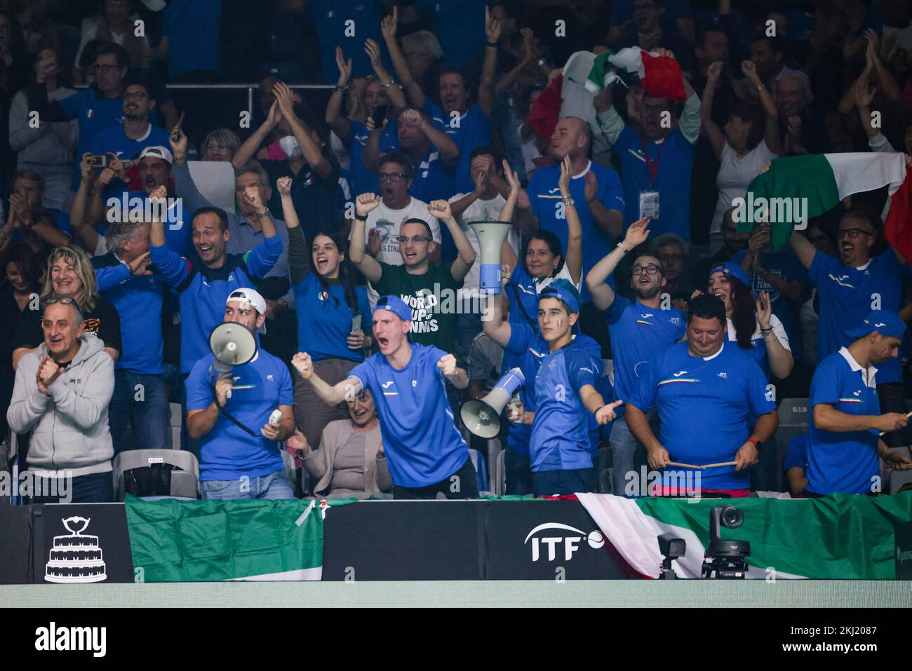 24 November 2022, Spain, Málaga: Tennis, men: Davis Cup - knockout ...