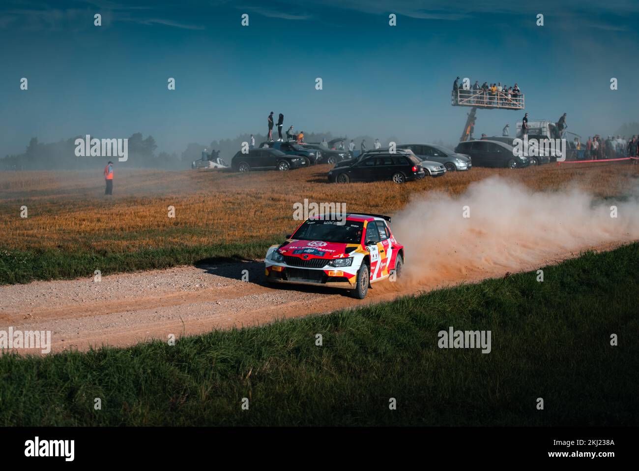 Rally Lithuania Rokiskis 2022 Stock Photo - Alamy