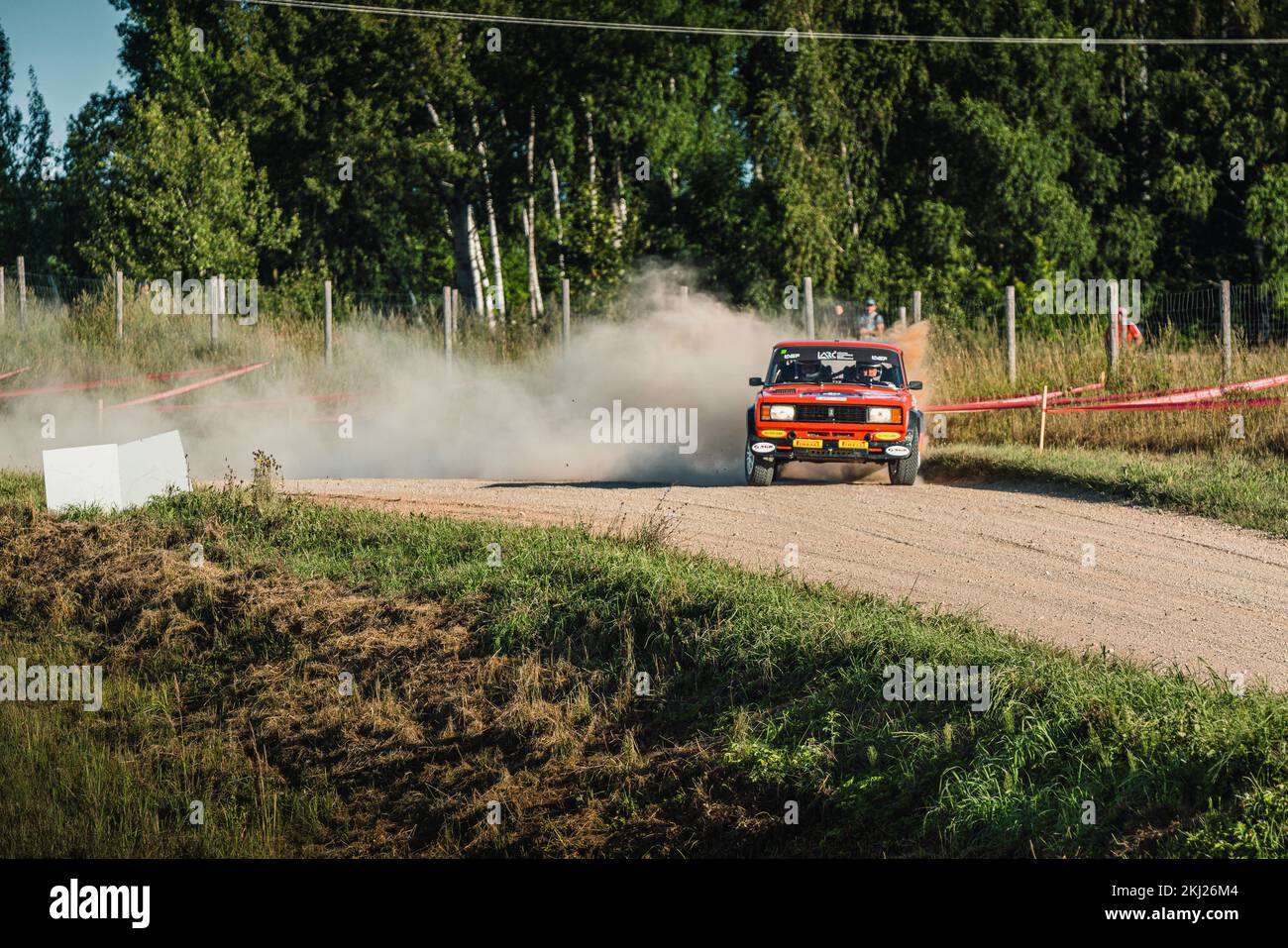Rally Lithuania Rokiskis 2022 Stock Photo - Alamy
