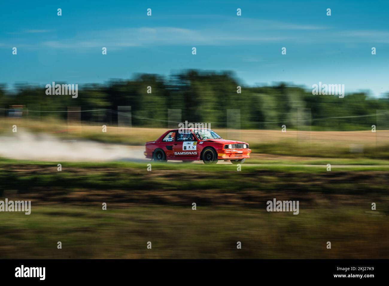 Rally Lithuania Rokiskis 2022 Stock Photo - Alamy