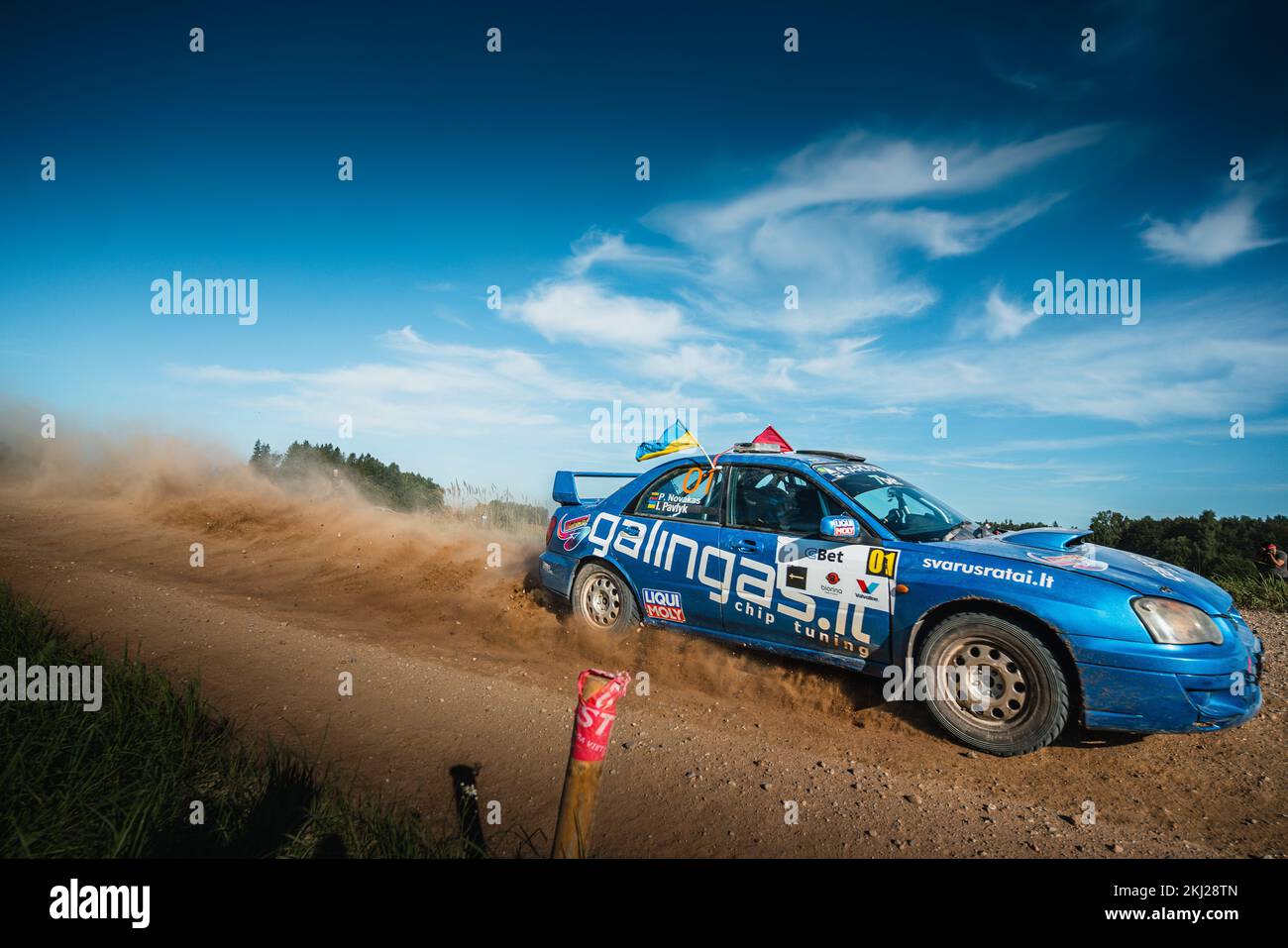 Rally Lithuania Rokiskis 2022 Stock Photo - Alamy