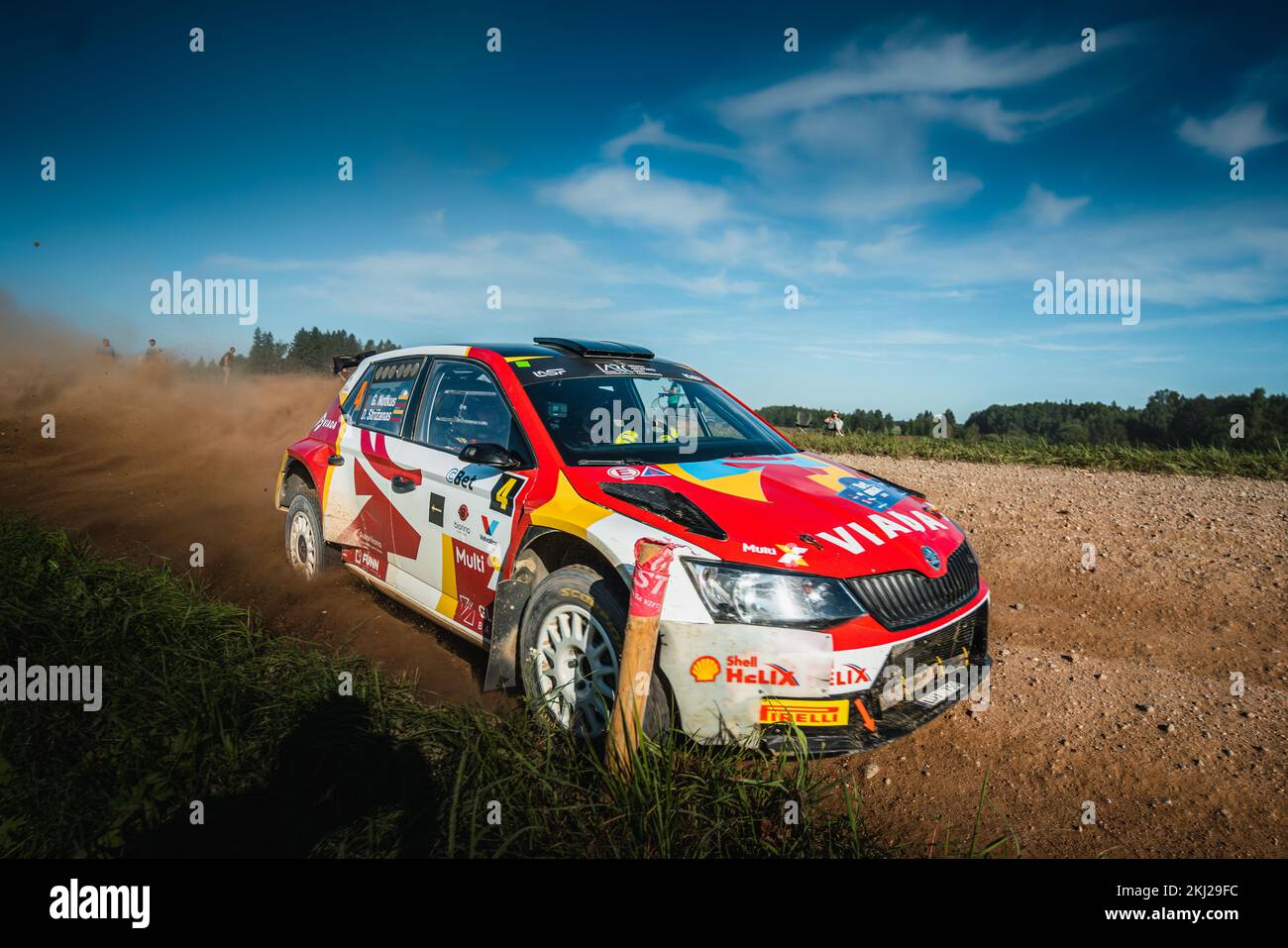 Rally Lithuania Rokiskis 2022 Stock Photo - Alamy