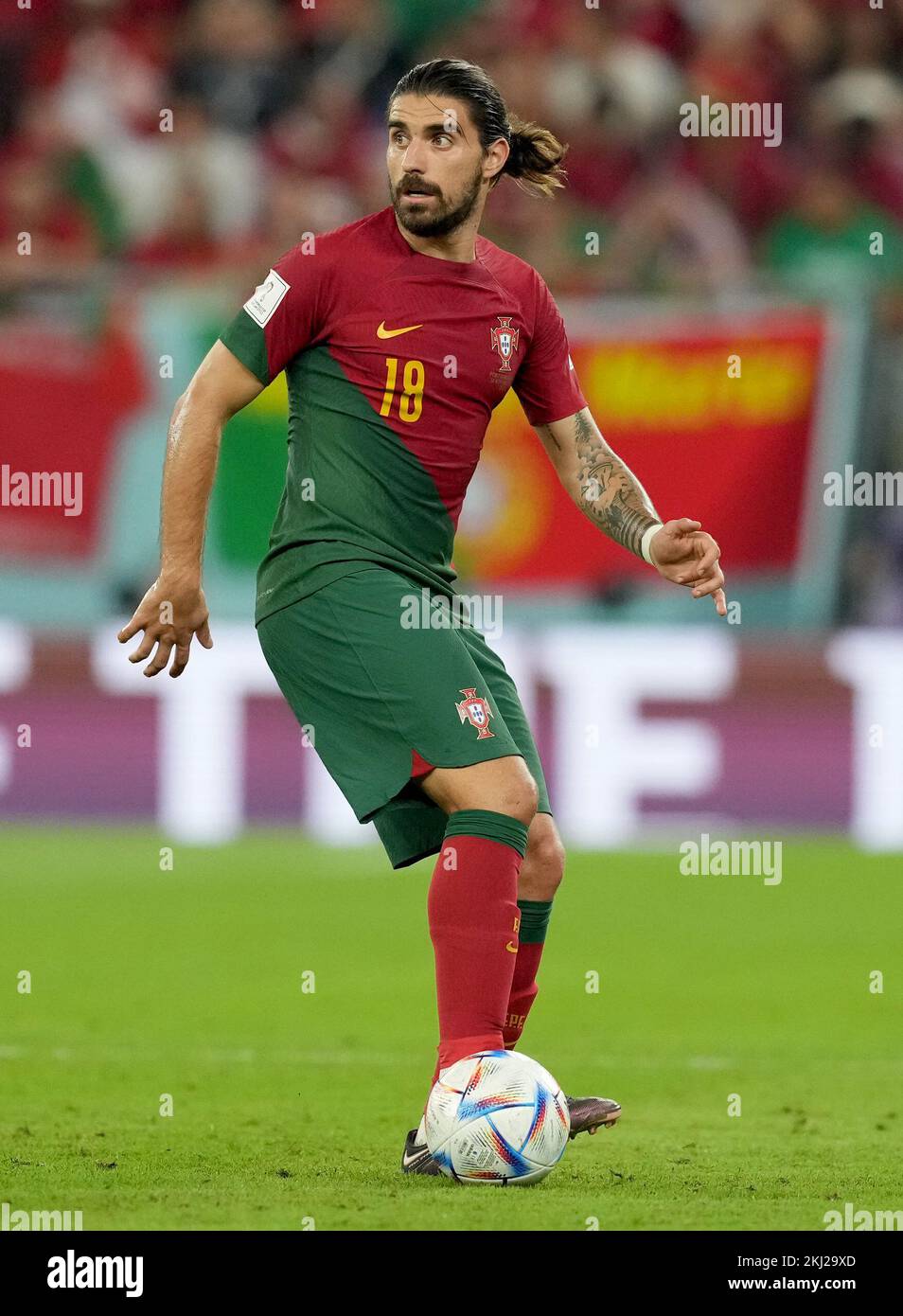 Portugal's Neves Ruben in action during the FIFA World Cup Group H ...