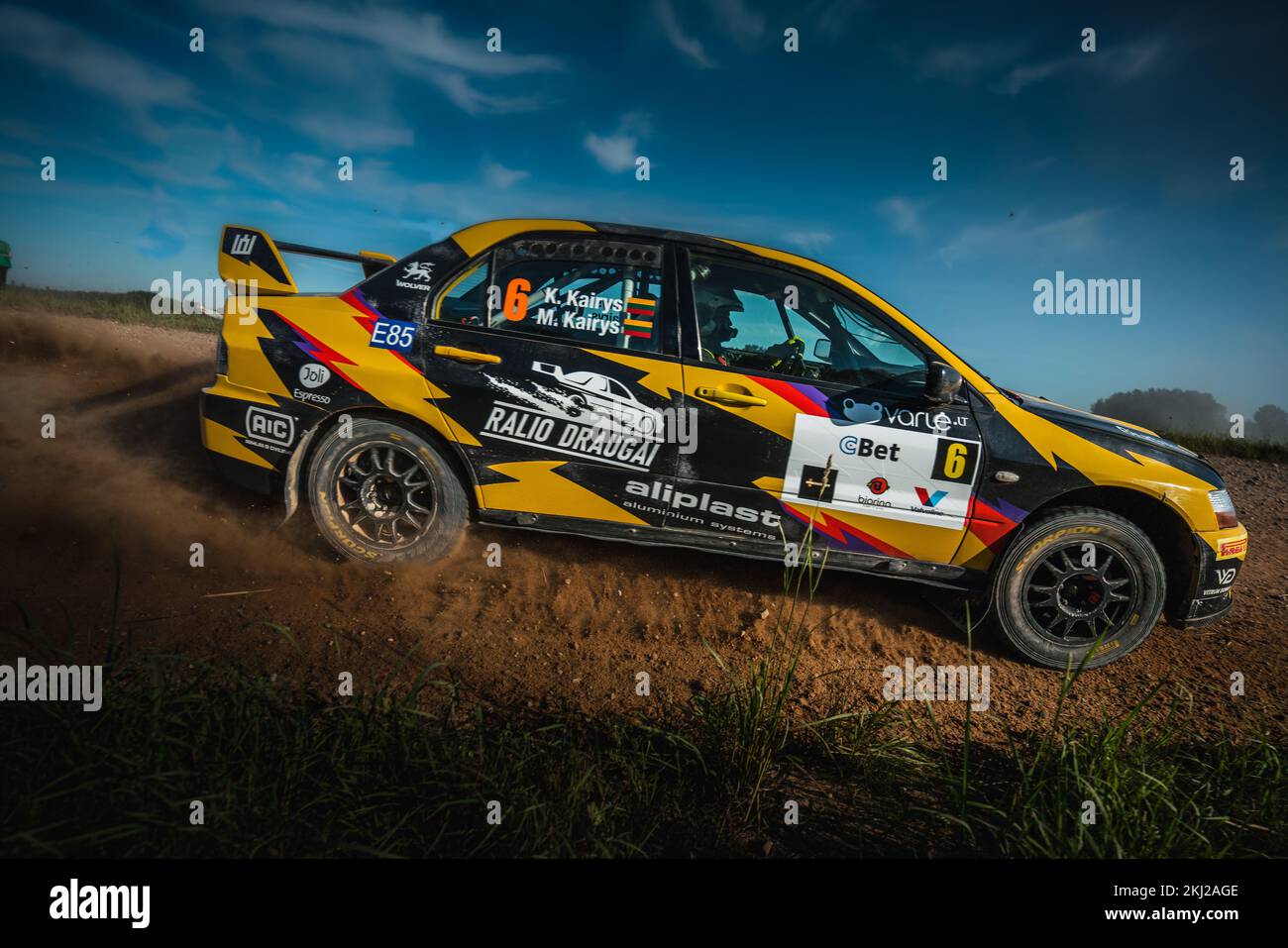 Rally Lithuania Rokiskis 2022 Stock Photo - Alamy