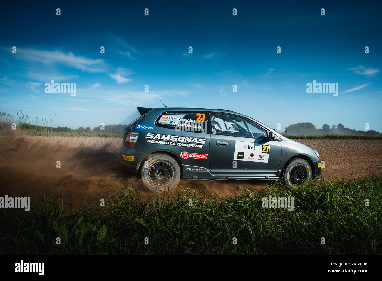 Rally Lithuania Rokiskis 2022 Stock Photo - Alamy