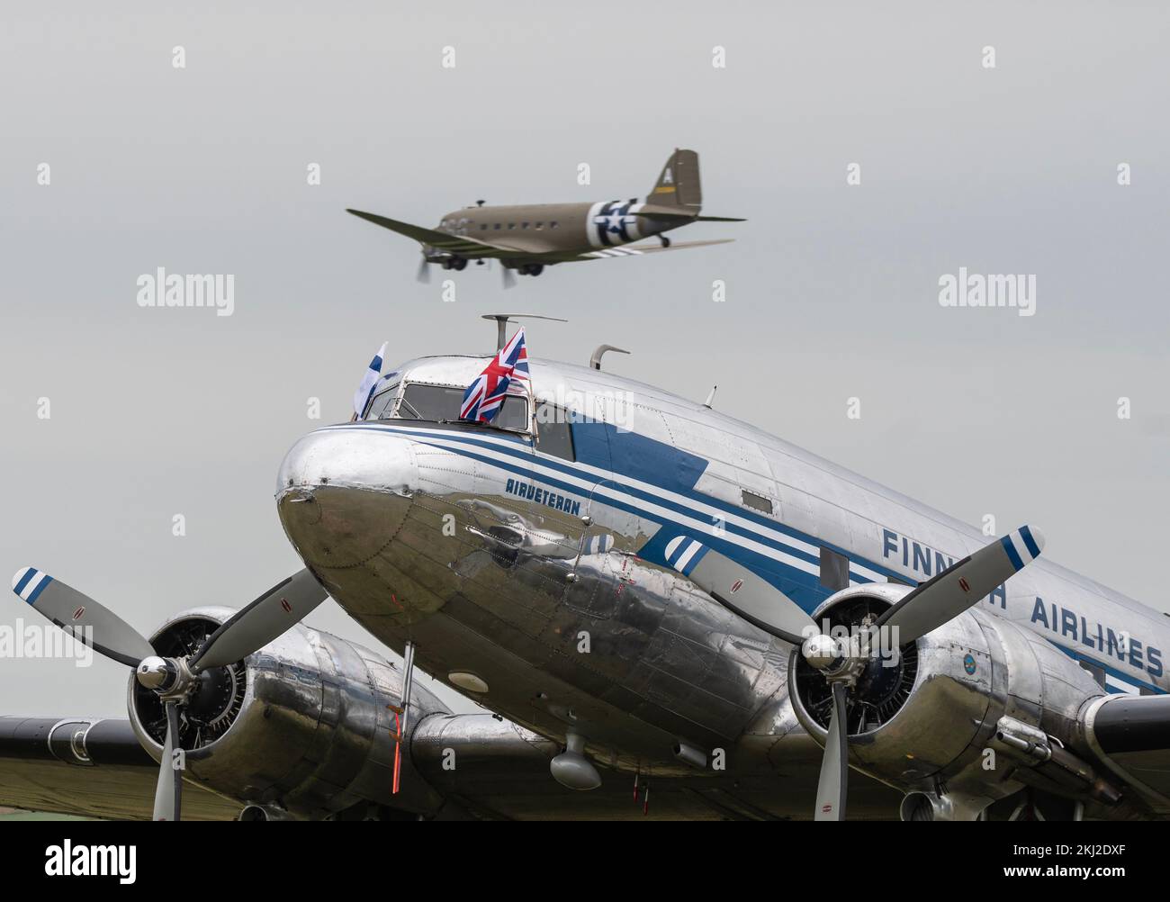 Douglas DC-3 Dakota/Douglas C-47 Skytrain Imperial War Museum Duxford ...