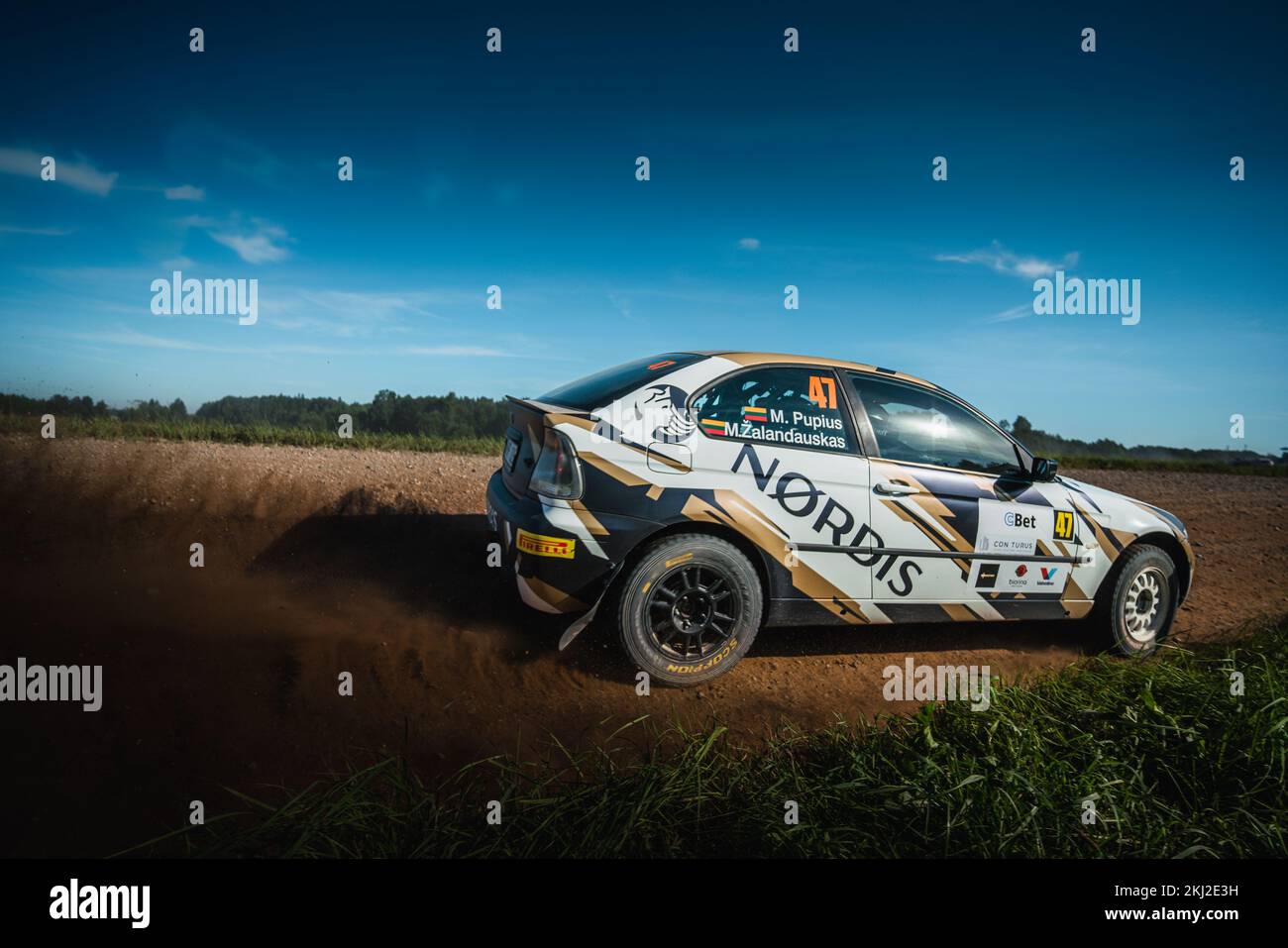 Rally Lithuania Rokiskis 2022 Stock Photo - Alamy