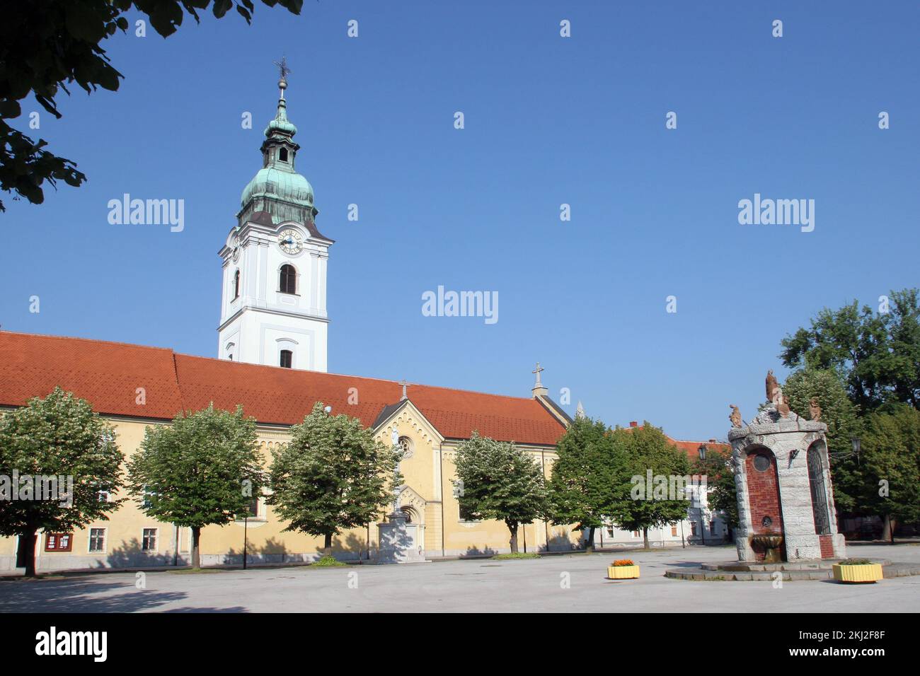 Parish Church of the Holy Trinity in Karlovac, Croatia Stock Photo - Alamy