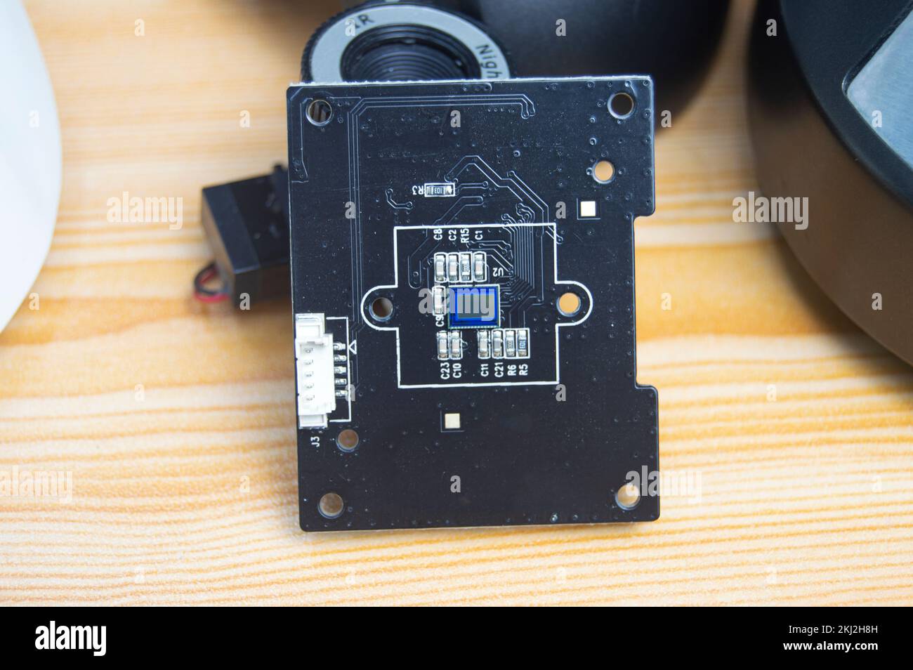 Remove the ip camera to repair cctv Stock Photo - Alamy