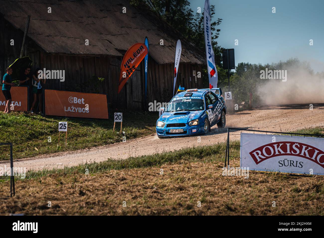 Rally Lithuania Rokiskis 2022 Stock Photo - Alamy